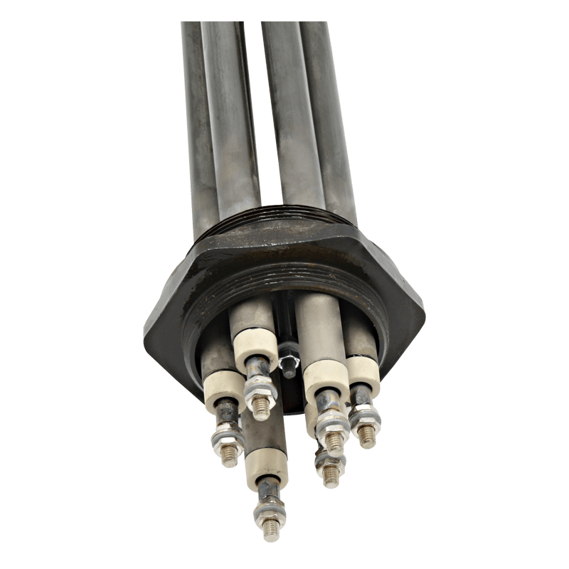 Screw plug immersion heater M77 x 200 - 6000 W / 230-400 V - 5W/cm2 ...