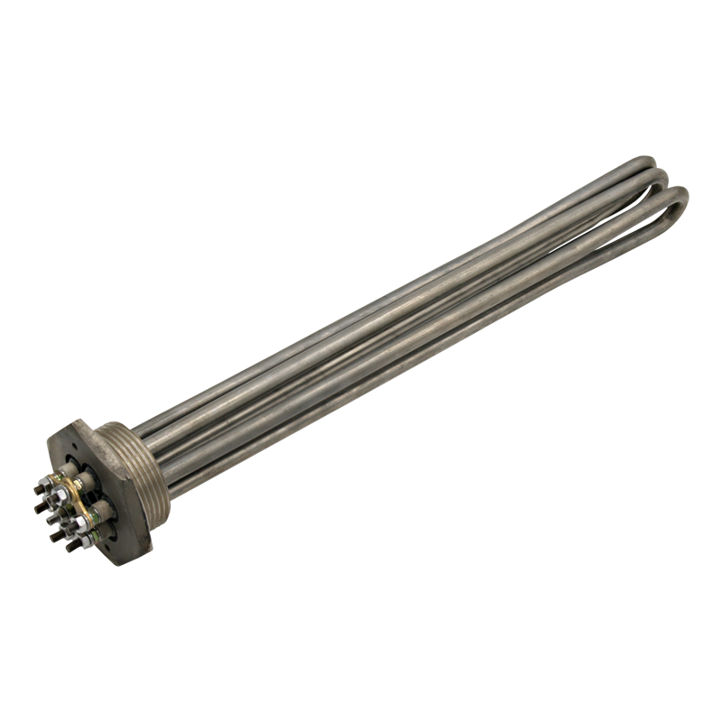 Screw plug immersion heater 1''1/2 Gas cyl. - 7500 W / 400 V 3P - 10W ...