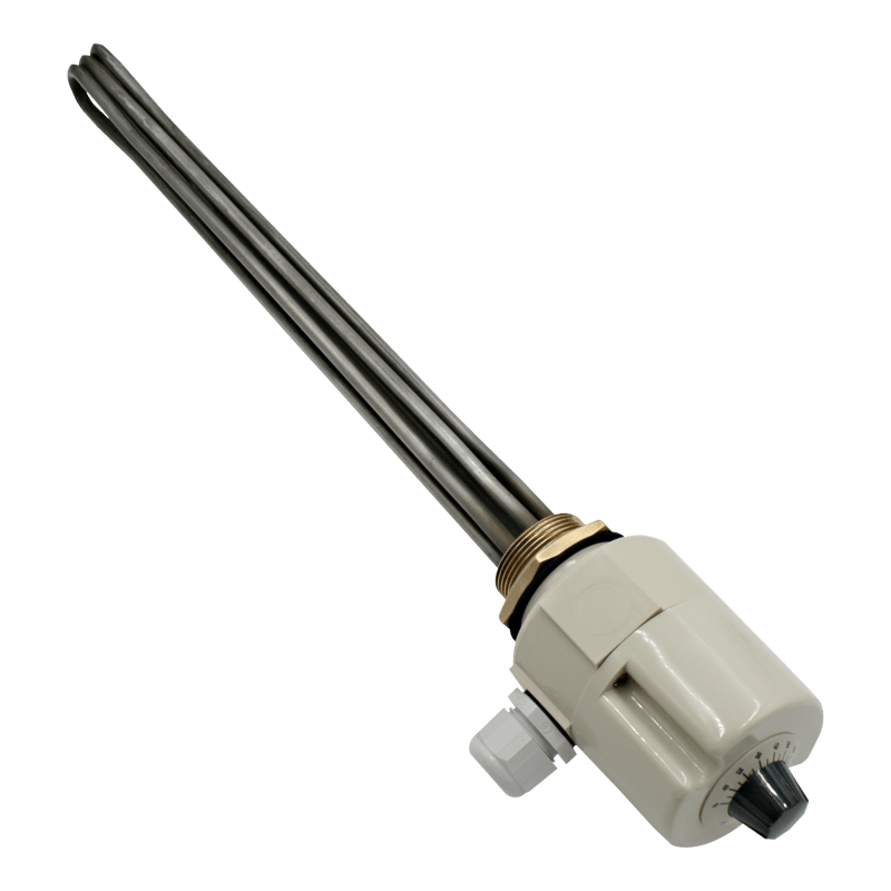 Screw plug immersion heater M45 x 200 - 3000 W / 230 V 1P - 10W/cm2 ...