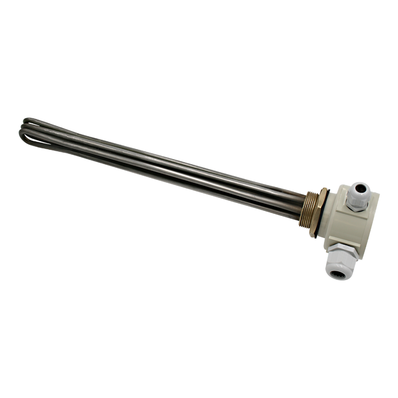 Screw plug immersion heater M45 x 200 - 6000 W / 400 V 3P - 11W/cm2 ...