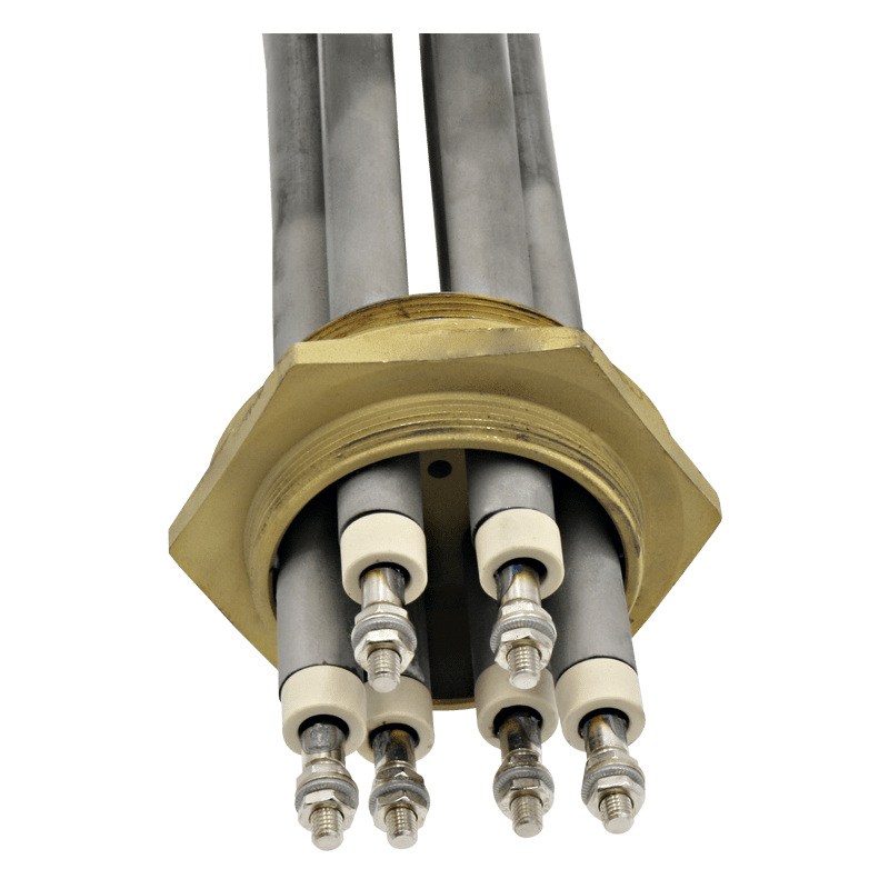 Screw plug immersion heater M77 x 200 - 12000 W / 230-400 V - 8W/cm2 ...