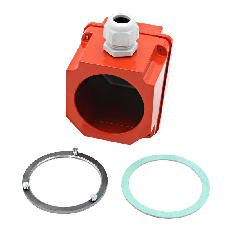 Aluminium junction box for screw plug immersion heater M77 with 1 cable ...