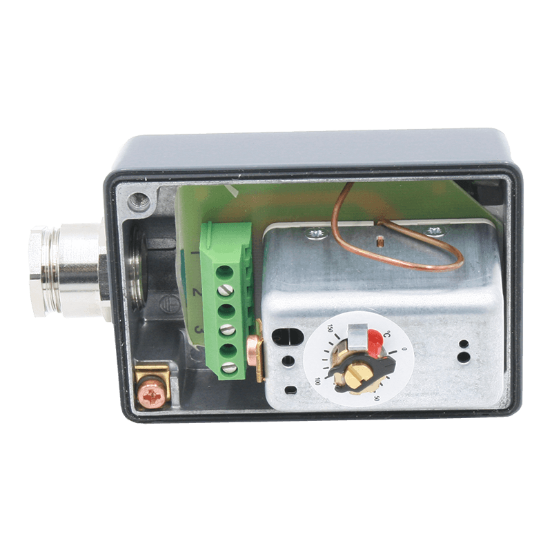 IP54 rod type temperature cut-out thermostat - Adjustable range from 0 ...