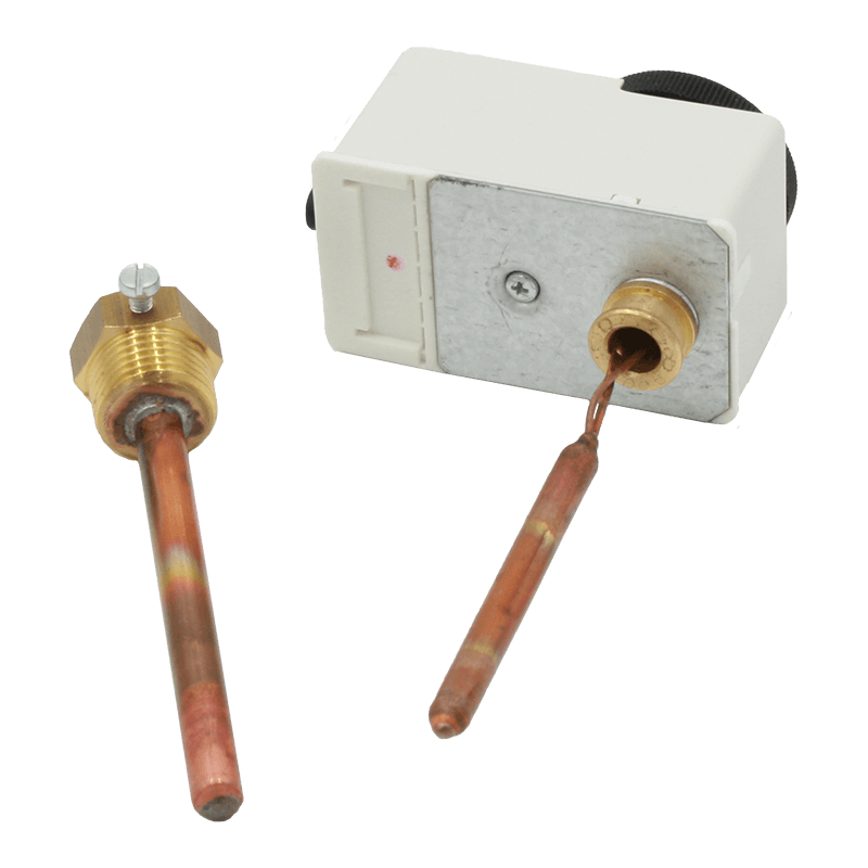 IP40 rod type temperature cut-out thermostat - Adjustable range from ...