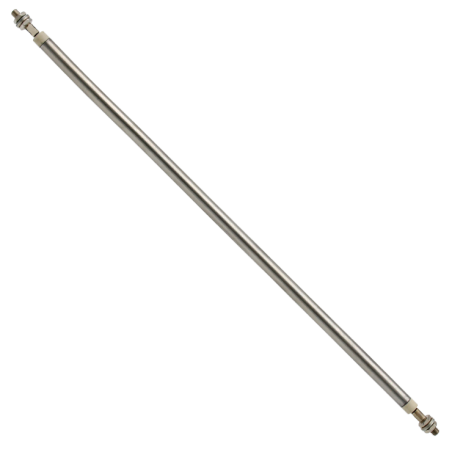 Standard straight tubular heating element - Ø10,2 x 355 mm in 904L ...