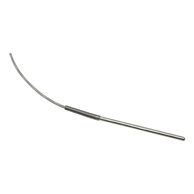 Rigid Pt100 probe Ø 6 mm with high temperature cable - L 150 mm | VULCANIC