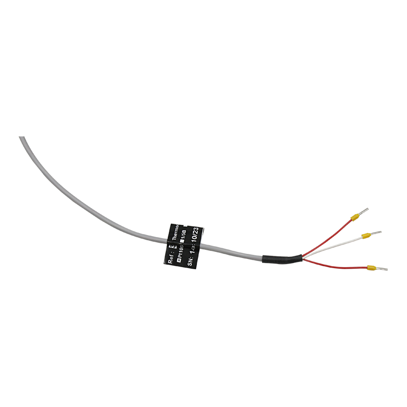 Rigid Pt100 probe Ø 6 mm with PVC cable - L 50 mm | VULCANIC