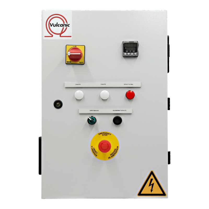 Control unit PID - 72 kW maxi/400 V 3P - K thermocouple input - 2 ...