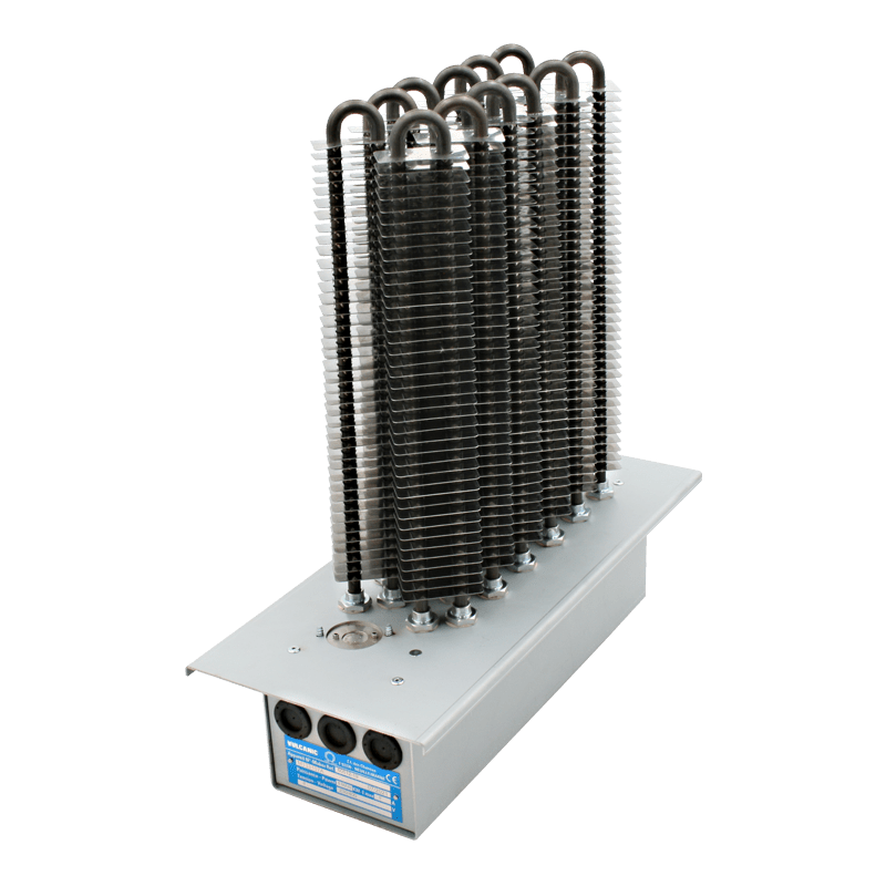 Air heaters for rectangular ducts - 11,25 kW max for a minimum duct ...